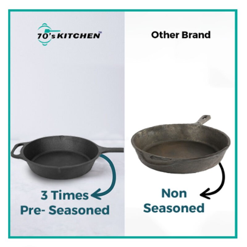 Cast Iron Cookware India | Upto 70% off | Shop Now - 70s Kitchen